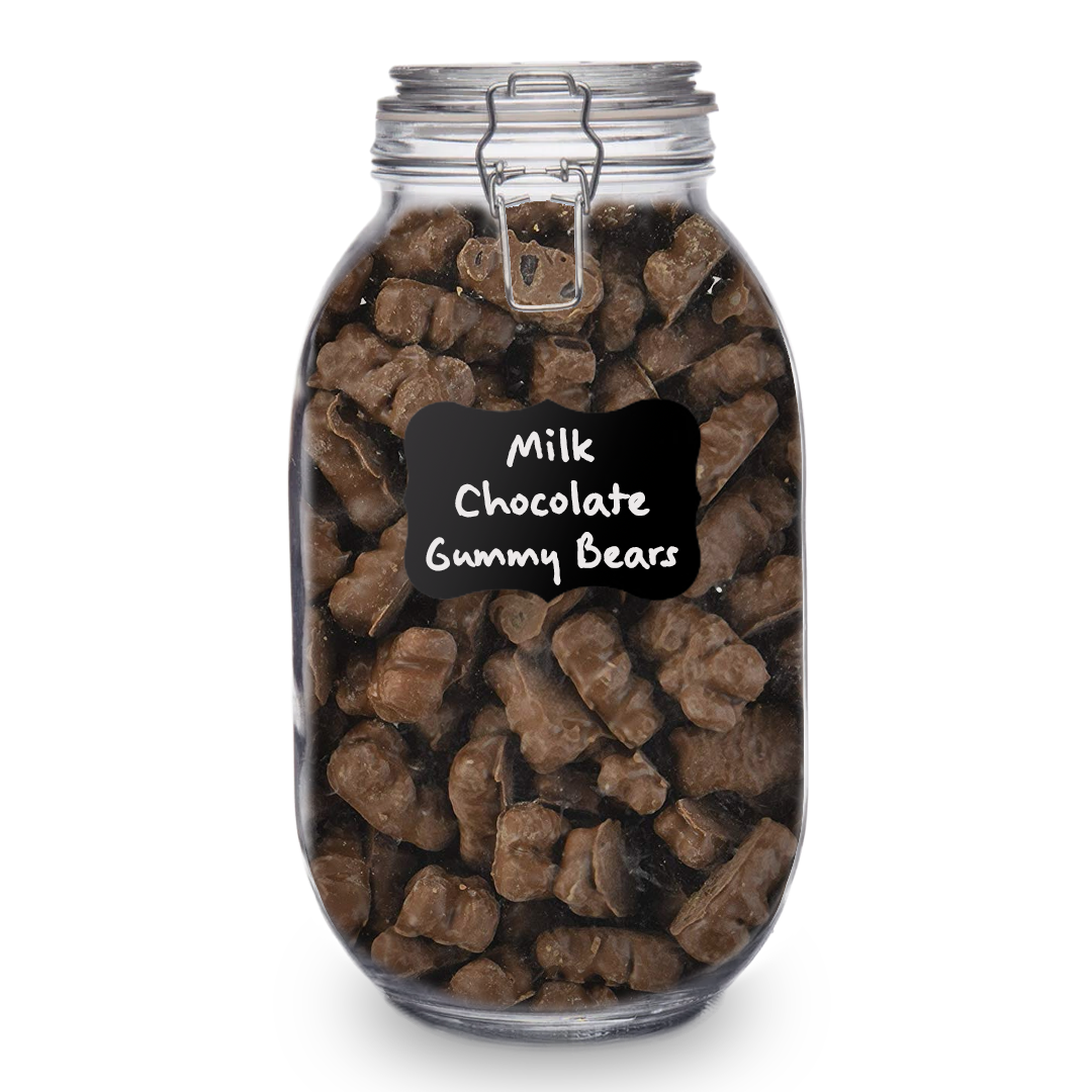 Milk Chocolate Gummy Bears – CANDY CUPBOARD